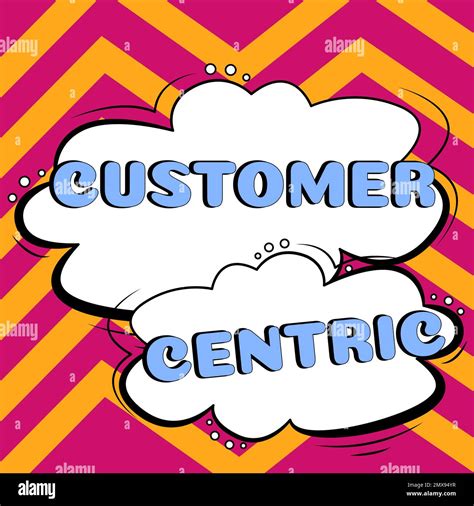 Inspiration Showing Sign Customer Centric Concept Meaning Process Of Looking After Customers To