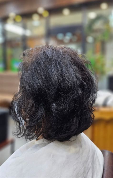 머리숱 없는 여자 펌 두 번째 뿌리볼륨 아이롱펌 전후 Ft 머리카락 빠지는 이유 네이버 블로그