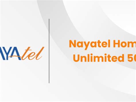 Nayatel Internet Packages Unlimited Fiber Broadband