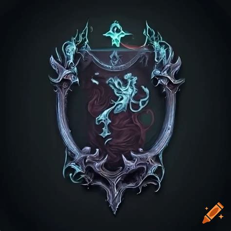 Heraldic Emblems For 7 Dark Fantasy Houses Representing Unique Magical