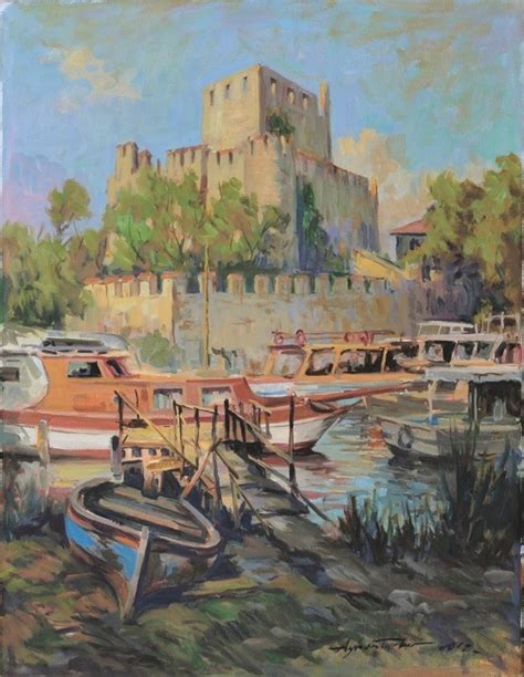 Турецкий художник Ayhan Turker Art Dot