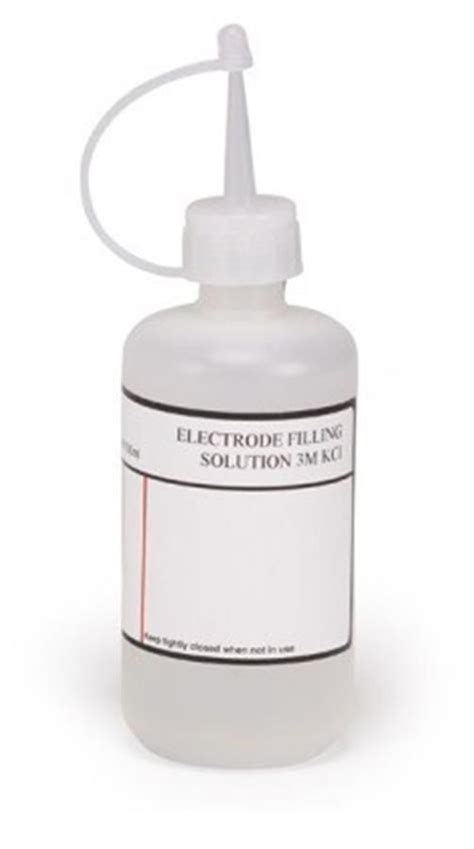 Ph Electrode Fill Solution 3m Kcl Free From Agcl 100ml
