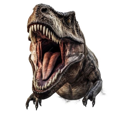 Premium Ai Image Hyperrealistic Front Of View Or Trex