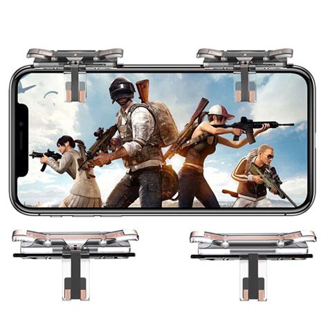 Gaming Trigger For Mobile Phone Pubg Controller Game Fire Button Aim