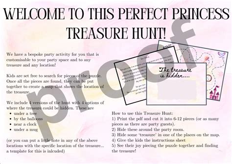 Princess Treasure Hunt