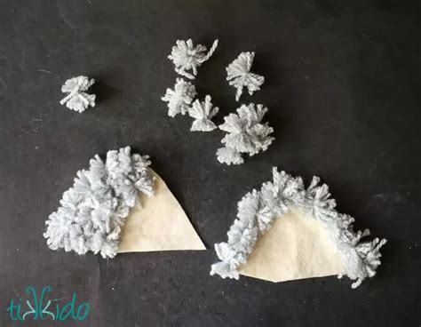 Yarn And Felt No Sew Wolf Ear Costume Tutorial Wolf Ears Costume