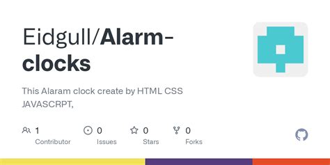 Github Eidgullalarm Clocks This Alaram Clock Create By Html Css
