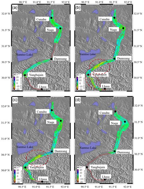 Nhess Insar Technique Applied To The Monitoring Of The Qinghai Tibet