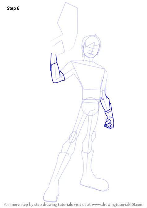 How To Draw Eli Shane From Slugterra Slugterra Step By Step