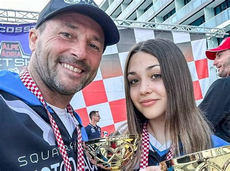 Moto Dacqua Trionfo In Croazia Del Campione Michele Cadei E Della