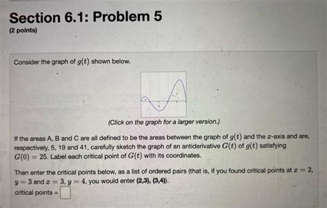 Solved Section Problem Points Consider The Graph Chegg