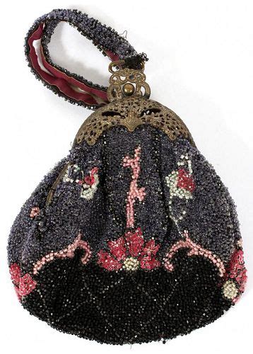 Vintage Beaded Bag Sold At Auction On 11th March Dumouchelles