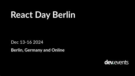 React Day Berlin