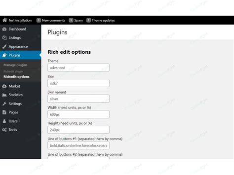 Rich Edit Osclass Plugin Design And Appearance Osclass Plugins Osclasspoint