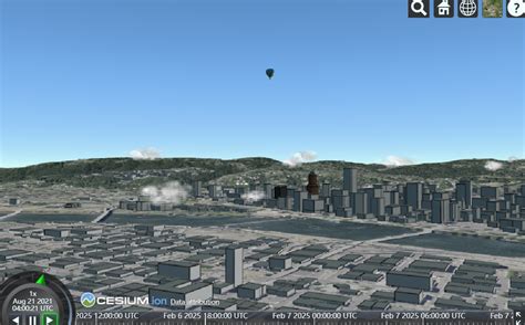 使用czml在cesium中加载3d模型 麒跃科技