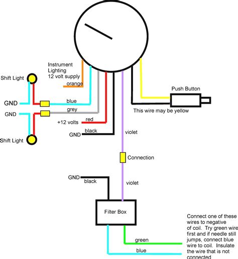 Autometer Pro Shift Light Wiring Diagram Diysus