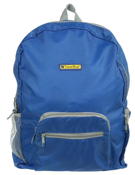 Mochila Escolar Travel Blue Unisex