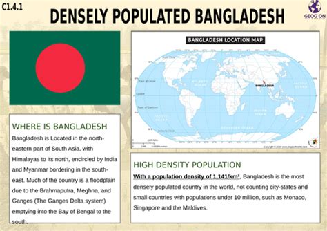 L141 Population Density And Distribution Igcse Geography Teaching
