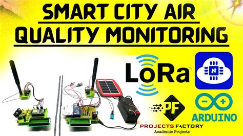 lora based smart city air quality monitoring