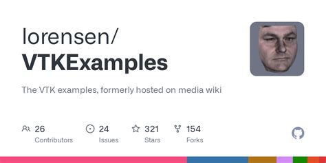Github Lorensenvtkexamples The Vtk Examples Formerly Hosted On