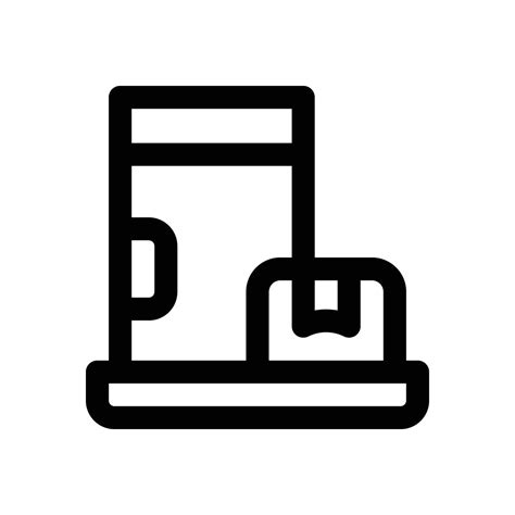 Door Delivery Line Icon Clean And Minimalist Icon For Websites And Mobile Apps 66432005 Vector
