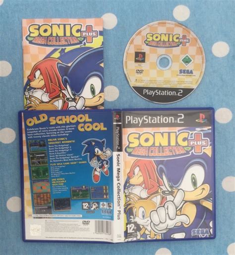 🌟sonic Mega Collection Plus🌟playstation🌟ps2🌟komplett🌟fast Uk🇬🇧porto🌟