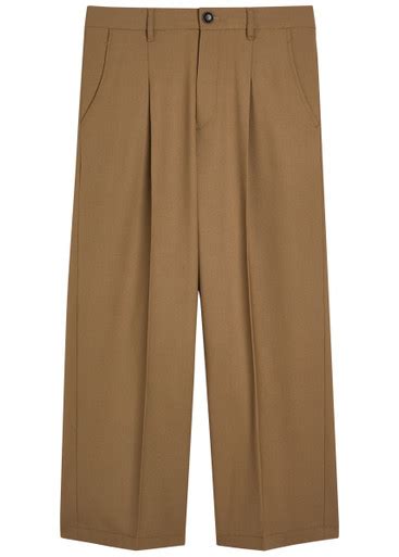 Maria Mcmanus Wide Leg Stretch Wool Trousers Harvey Nichols
