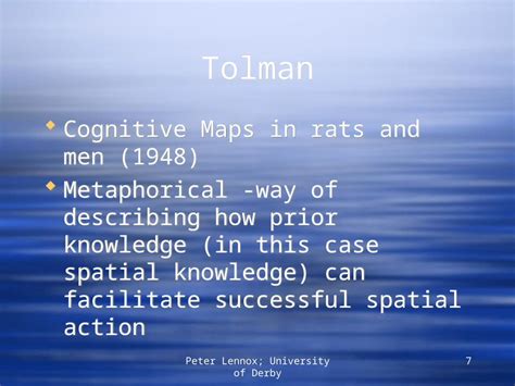 ppt cognitive maps and spatial sound dokumen tips