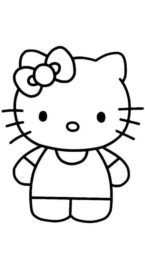 Hello Kitty Outline