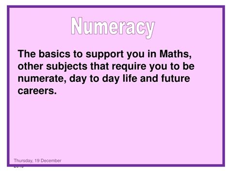 Ppt Boost Your Numeracy Skills For Success In Maths And Beyond Powerpoint Presentation Id