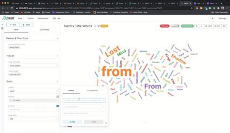 [explore]filter custom sql editor is broken adding undefined clause · issue 12266 · apache