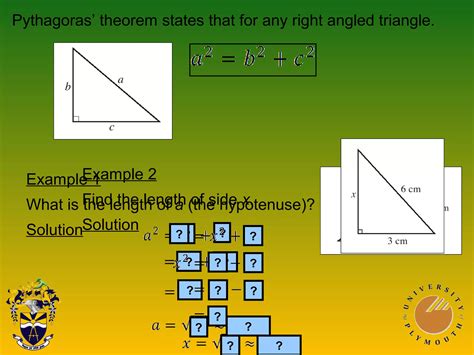 Math Unit34 Pythagoras Theorem And Trigonometric Ratios Ppt