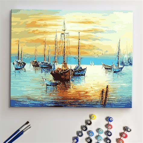 어린이와 Diy 명화 그리기 해바라기 그림 동고동락