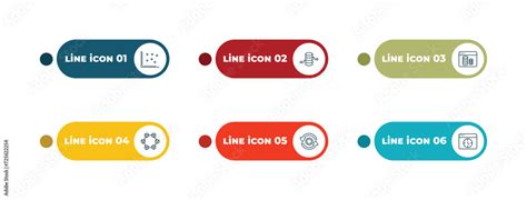 Outline Icons From User Interface Concept Thin Line Icons Set Included Spotted Data Data
