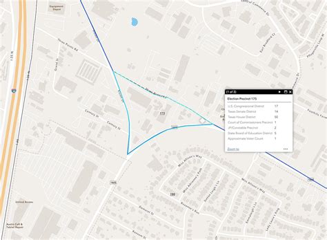 Til Of Travis County Election Precinct 175 Caught Between A Congressional District Boundary And