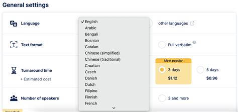 Supported Languages Gotranscript Help Center Get Answers And Support