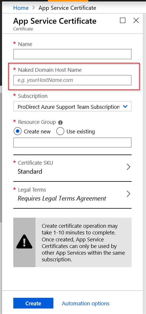 Specifying App Service To The Naked Domain Host Name Issue MicrosoftDocs Azure