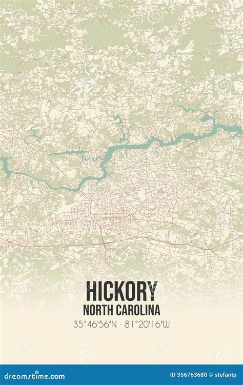 Ncarolina Map Of Hickory