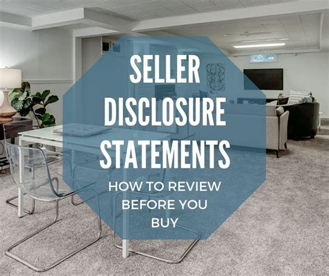 Seattle Home Buying How To Review The Seller Disclosure Statement