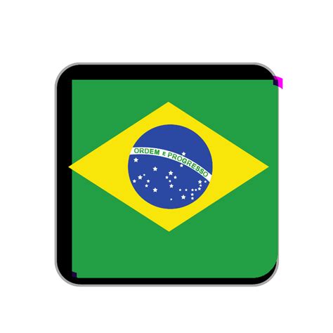 Download Glossy Brasil Vector Button SVG FreePNGImg