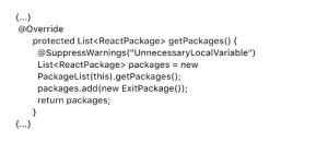 How To Create React Native Bridge For IOS And Android