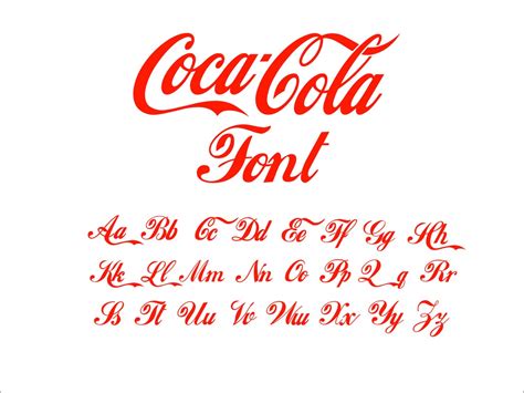 Coca Cola Alphabet Svg Coca Cola Font Coca Cola Clipart Svg Png Ai