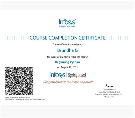 Python Infosys Professionaldevelopment Brundha G