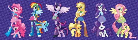 Equestria Girls Mlp Spin Off Featuring The Mane 6 As Humans