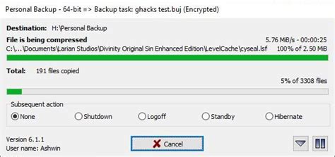 Guidereview Personal Backup Is A Freeware File Backup Tool For
