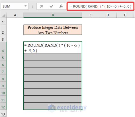 How To Generate Random Data In Excel Easy Methods ExcelDemy