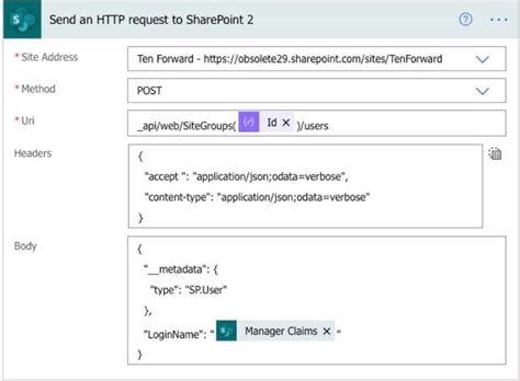 Using Power Automate Flow To Add Users To A Sharepoint Group Michael