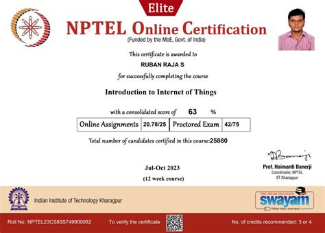 ruban raja on linkedin iot nptel learning sensors actuators arduino