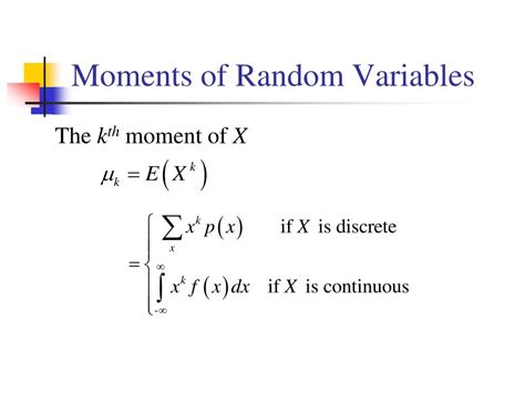 Ppt Moment Generating Functions Powerpoint Presentation Free