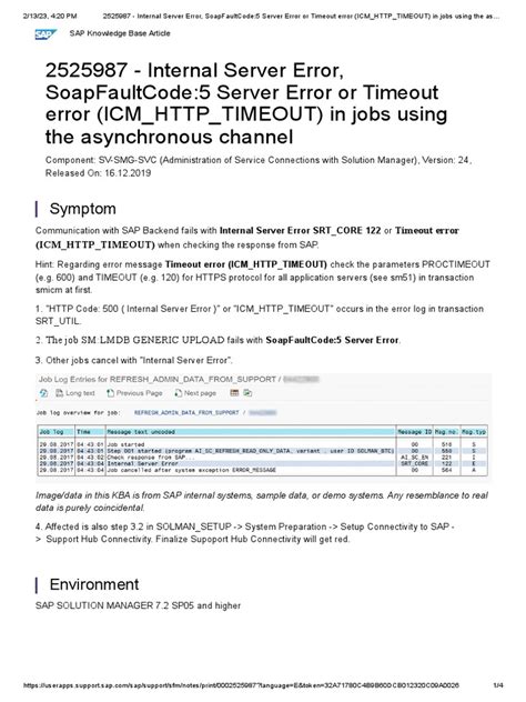 Internal Server Error Soapfaultcode 5 Server Error Or Timeout Error